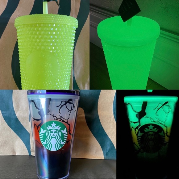 Starbucks | Other | Starbucks Tumbler Halloween Raven Lemon Grass Gitd ...